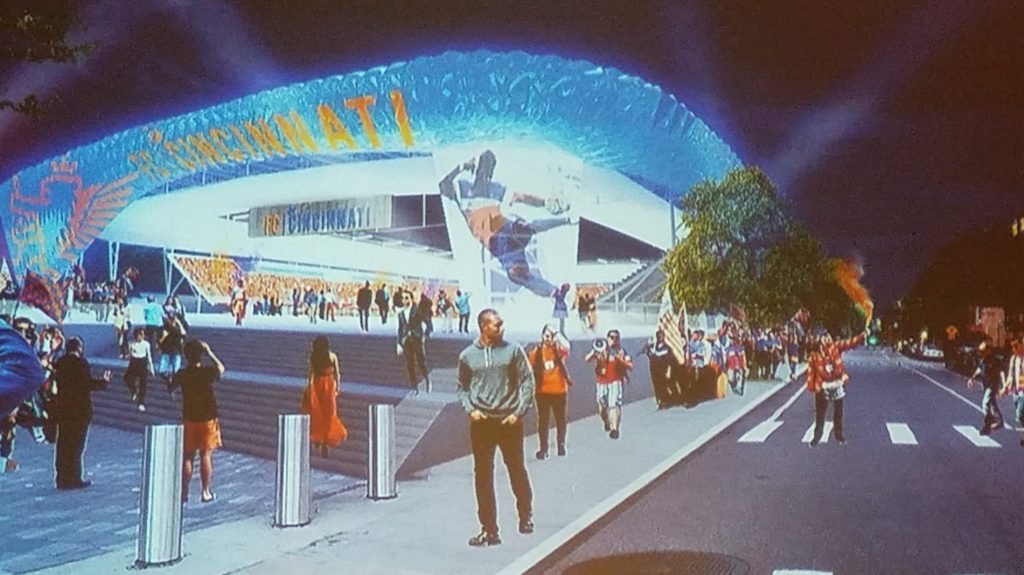 FC Cincinnati Debuts Stadium Rendering/Details During Town Hall ...