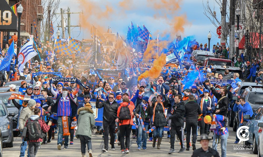 FC Cincinnati celebrates soccer holiday with city, supporters ...