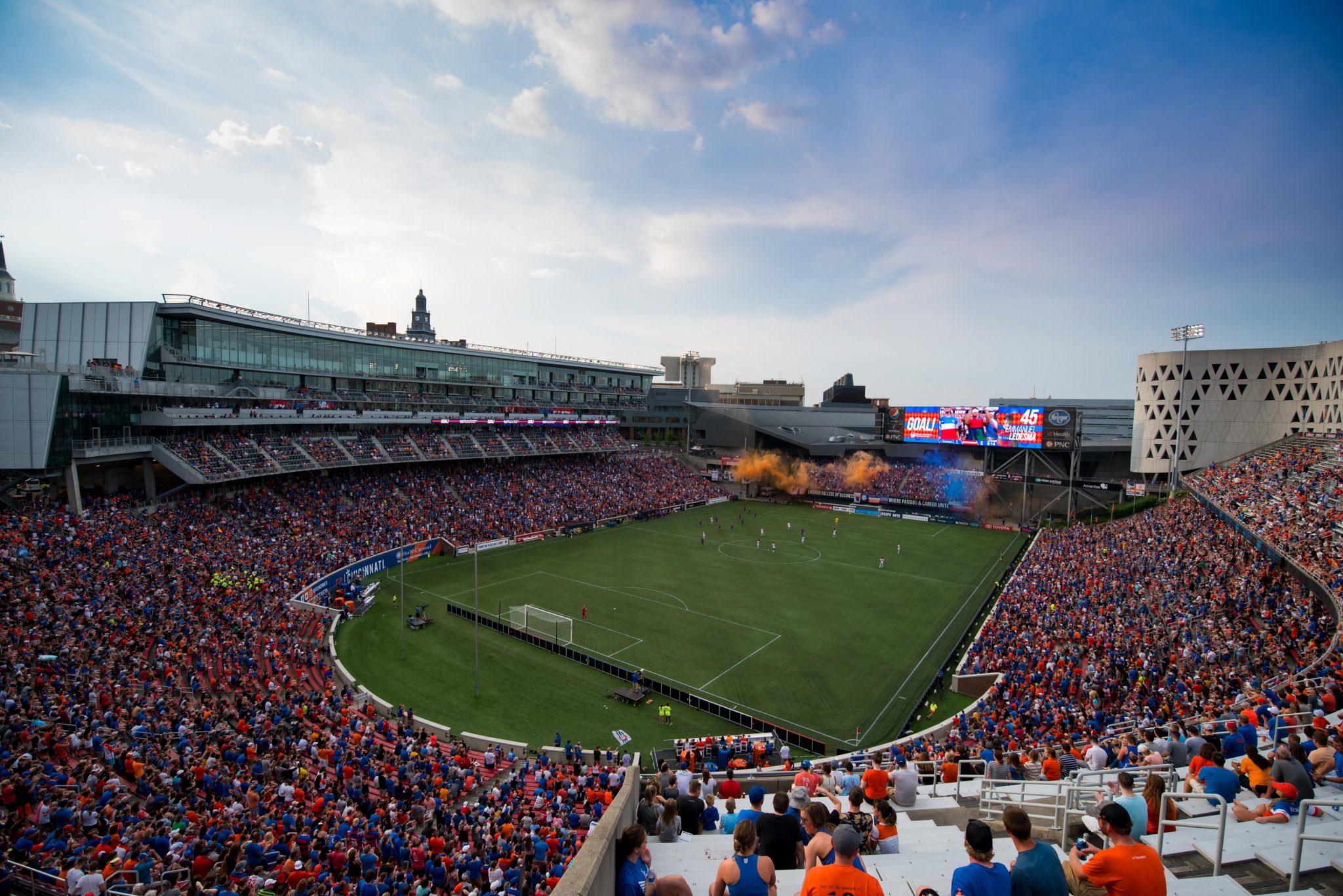 A look at Nippert Stadium from behind the lens - Cincinnati Soccer Talk
